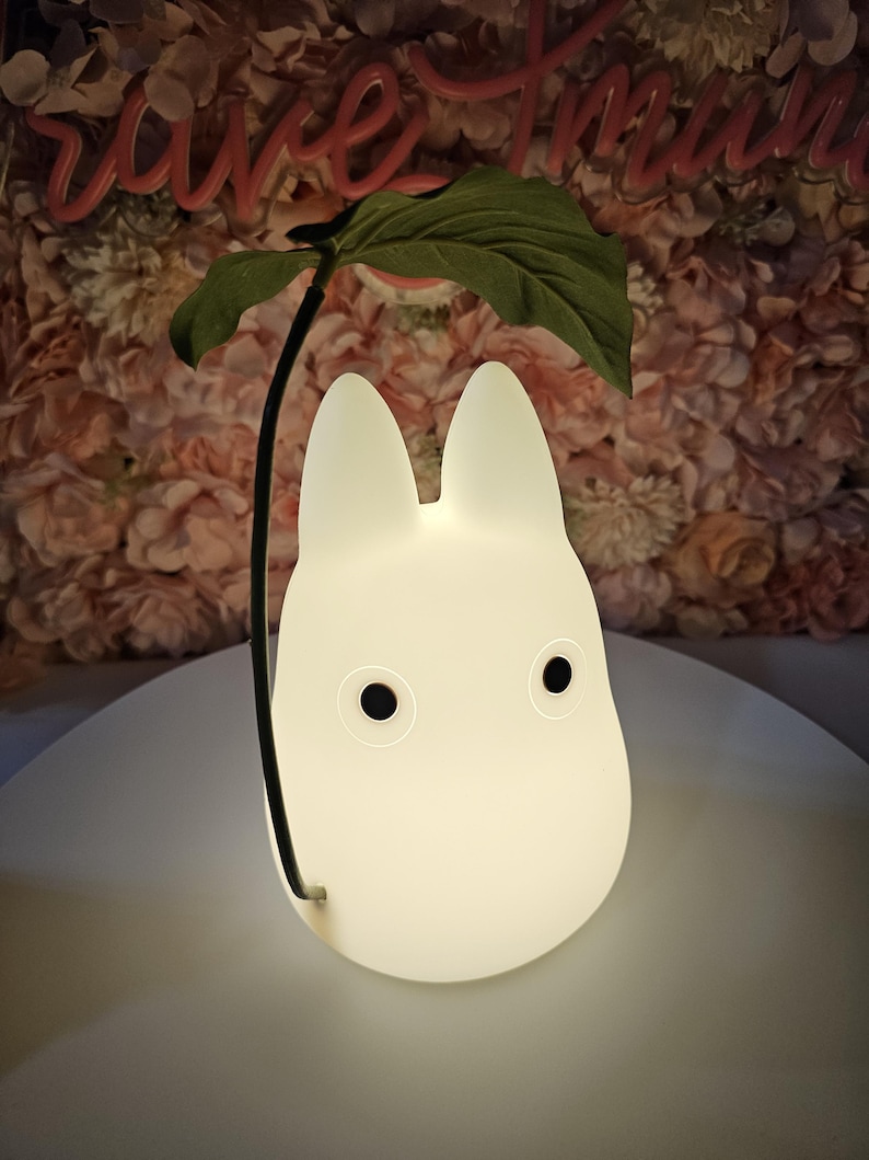 Small Totoro Honnori Lamp, Perfect Gift for Anime Lovers, Super Kawaii ...