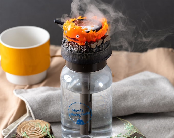 Original Ghibli Calcifer Humidifier, Howls Moving Castle Steamer ...
