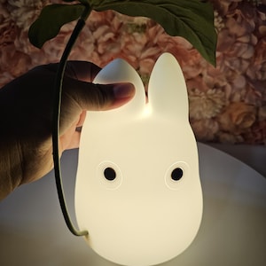 Small Totoro Honnori Lamp, Perfect Gift for Anime Lovers, Super Kawaii ...