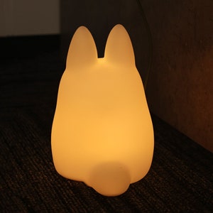 Small Totoro Honnori Lamp, Perfect Gift for Anime Lovers, Super Kawaii ...
