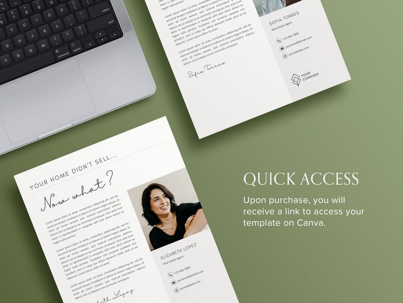 Realtor Introduction Letter, Real Estate Introduction Flyer, Real ...