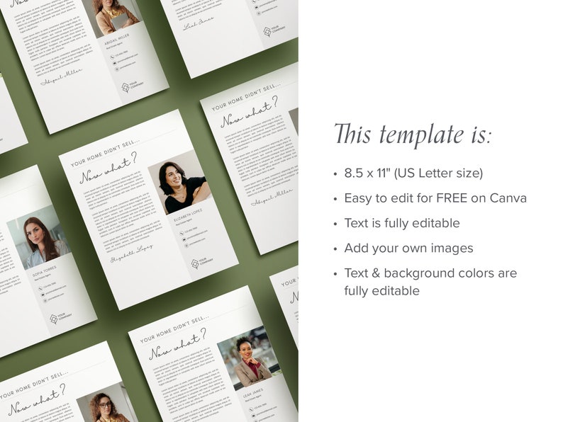 Realtor Introduction Letter, Real Estate Introduction Flyer, Real ...