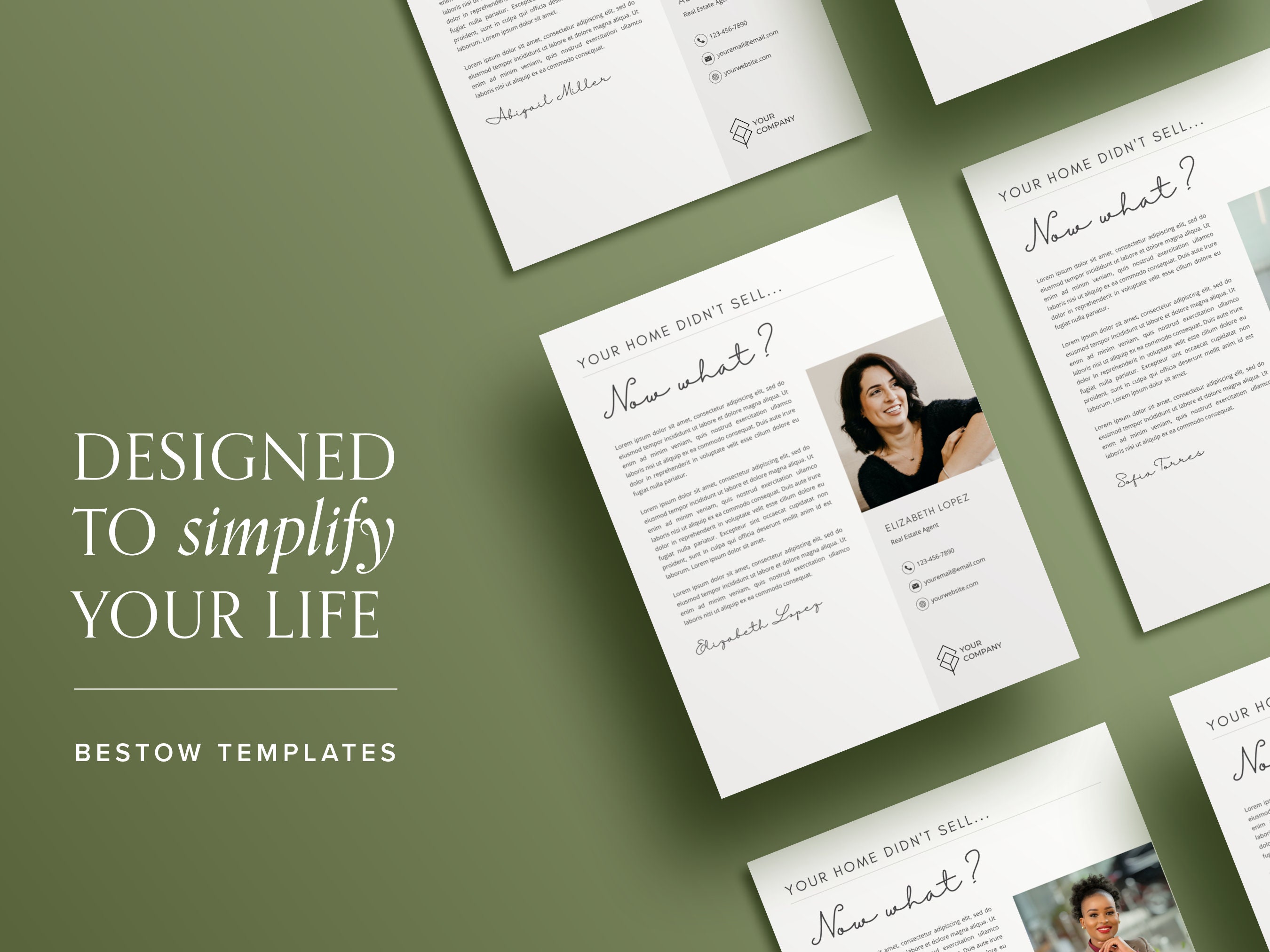 Realtor Introduction Letter Real Estate Introduction Flyer Etsy