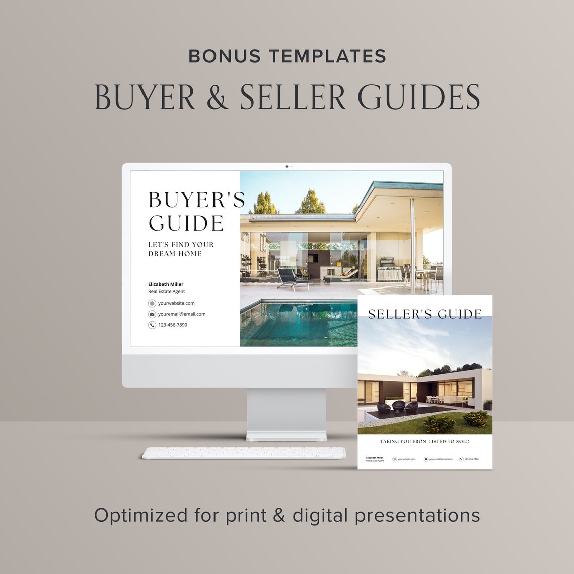 Real Estate Checklists Printable Homebuyer Guide Template Buyer Seller ...