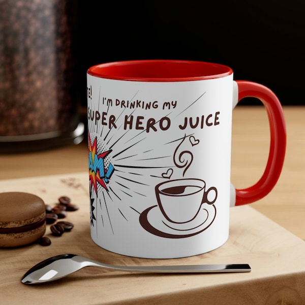 Superhero Coffee Mug - Etsy