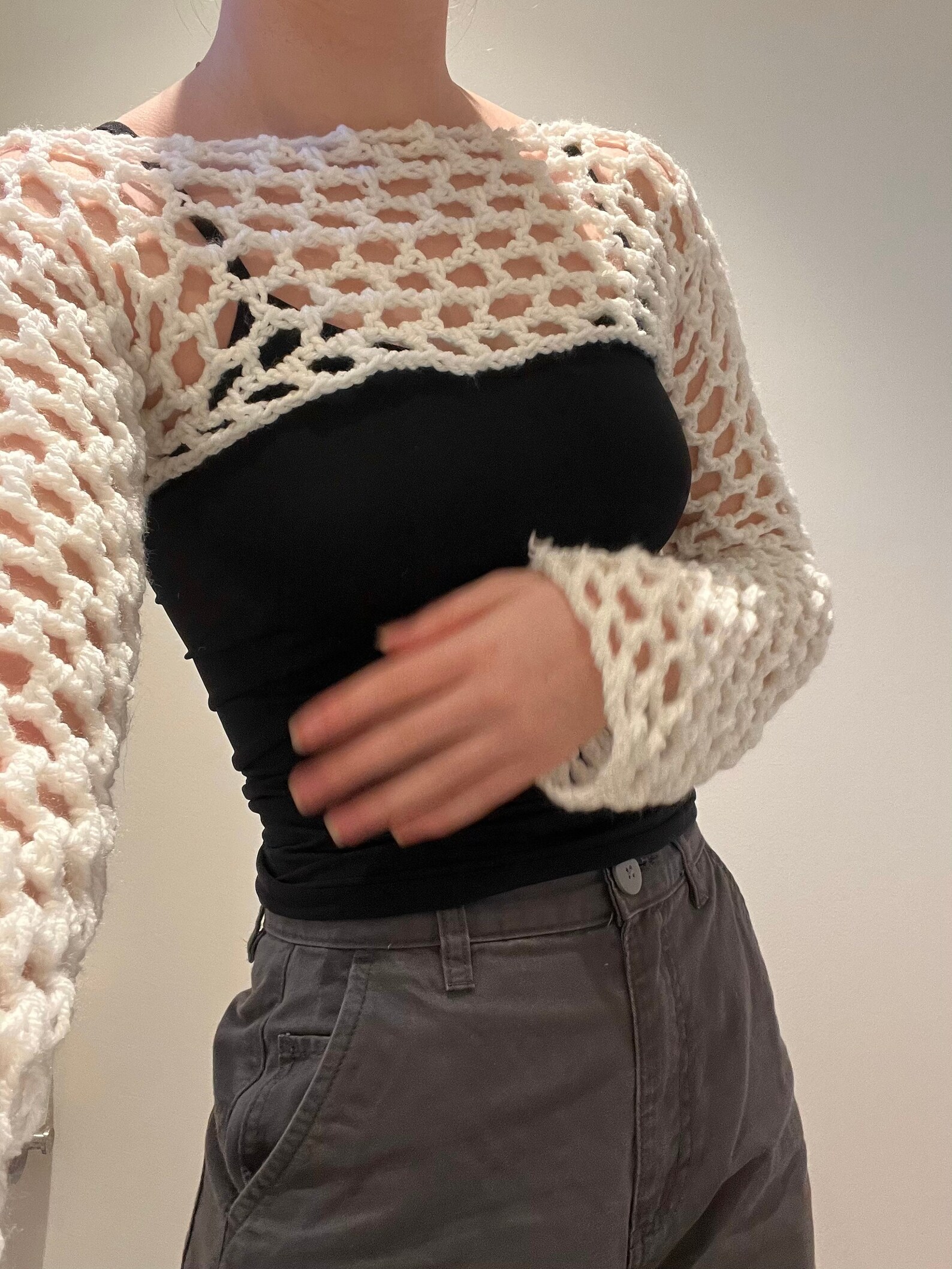 Handmade Crochet Sleeves - Etsy