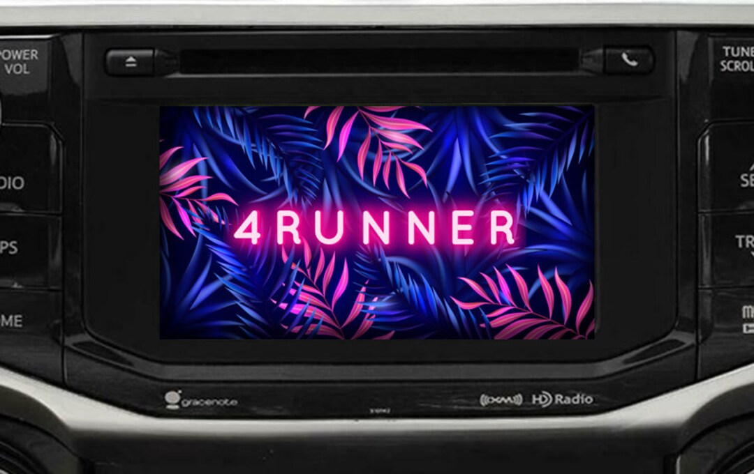 Tropical Neon Startup Image 4RUNNER/TACOMA/TUNDRA/RAV4/HIGHLANDER - Etsy