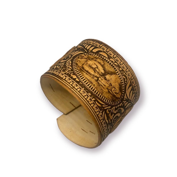 Birch Bark Bracelet - Etsy