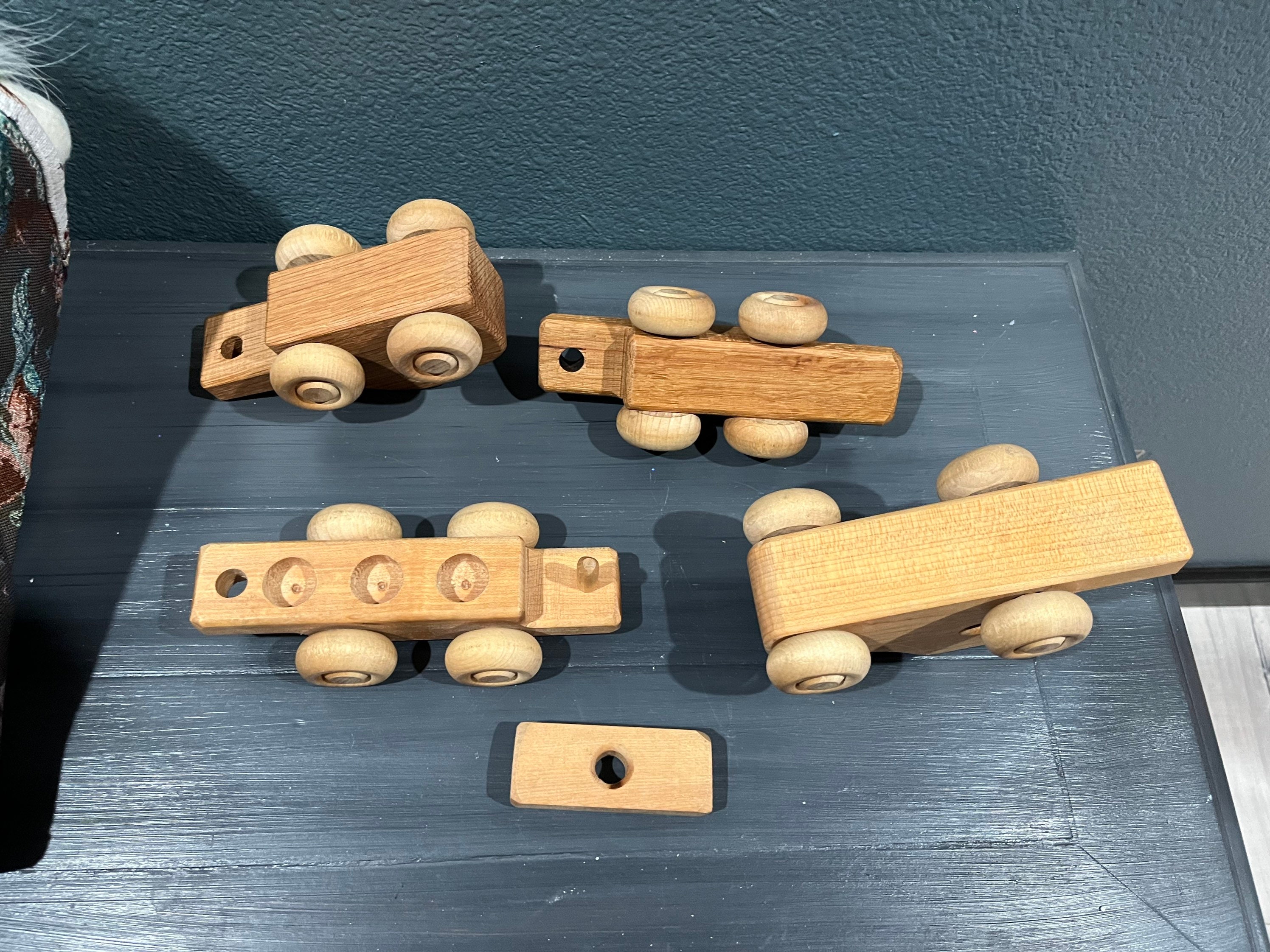 Antique Kids Wood Train Set. 1980s Kids Train Toy. - Etsy