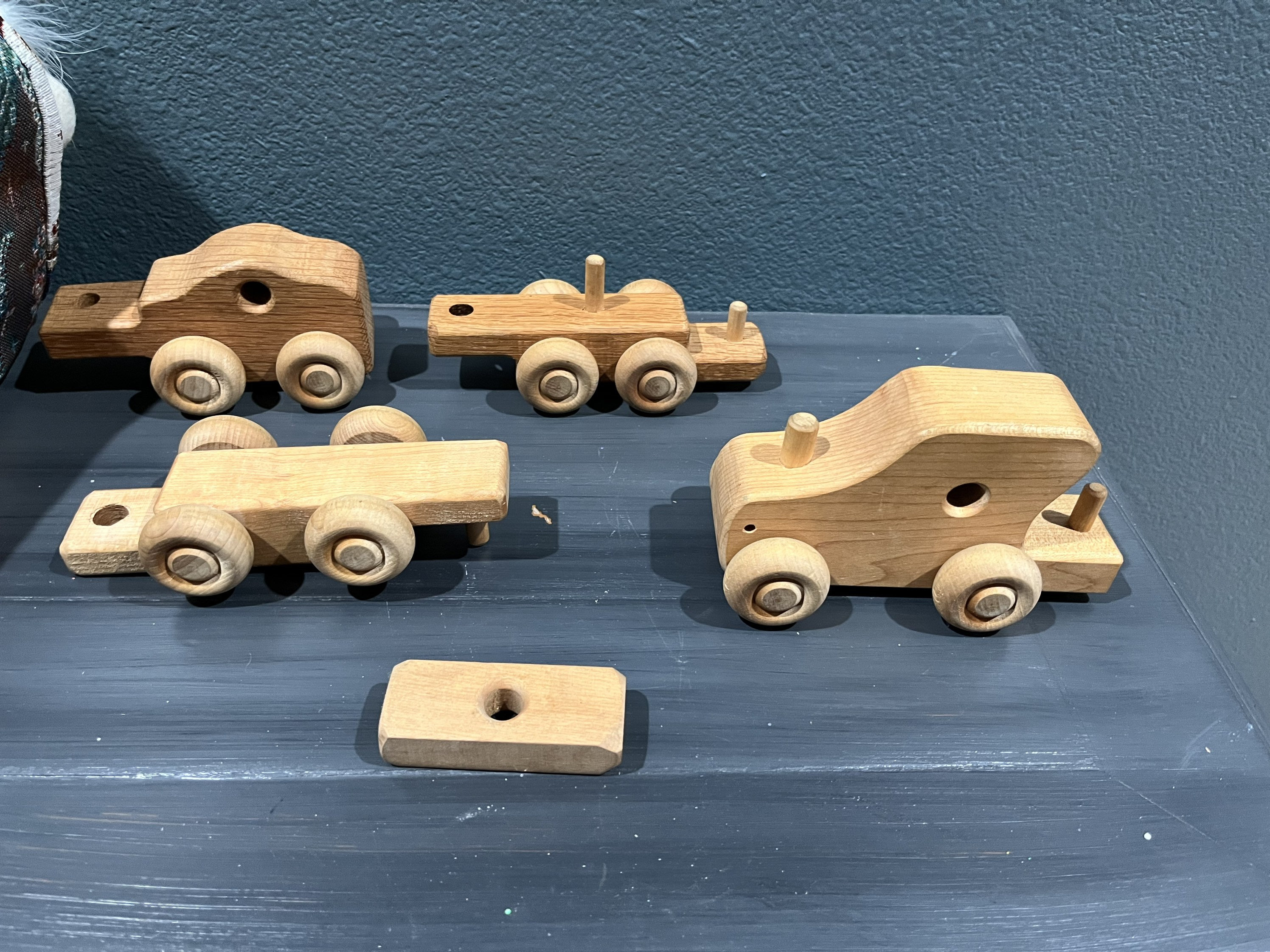 Antique Kids Wood Train Set. 1980s Kids Train Toy. - Etsy