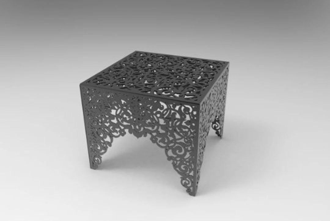 Metal Table for Backyard DXF File for Cnc Machine Laser Cut Files - Etsy