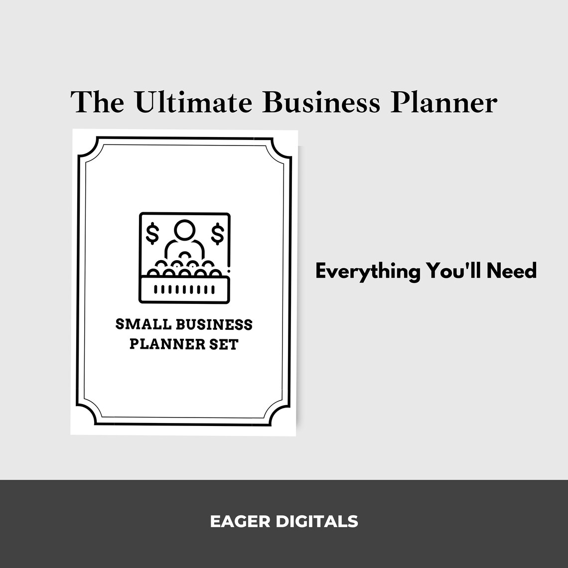 Business Planner Template - Tracks Marketing | Sales | Shipping ...