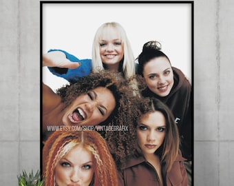 Spice Girls Poster - Etsy