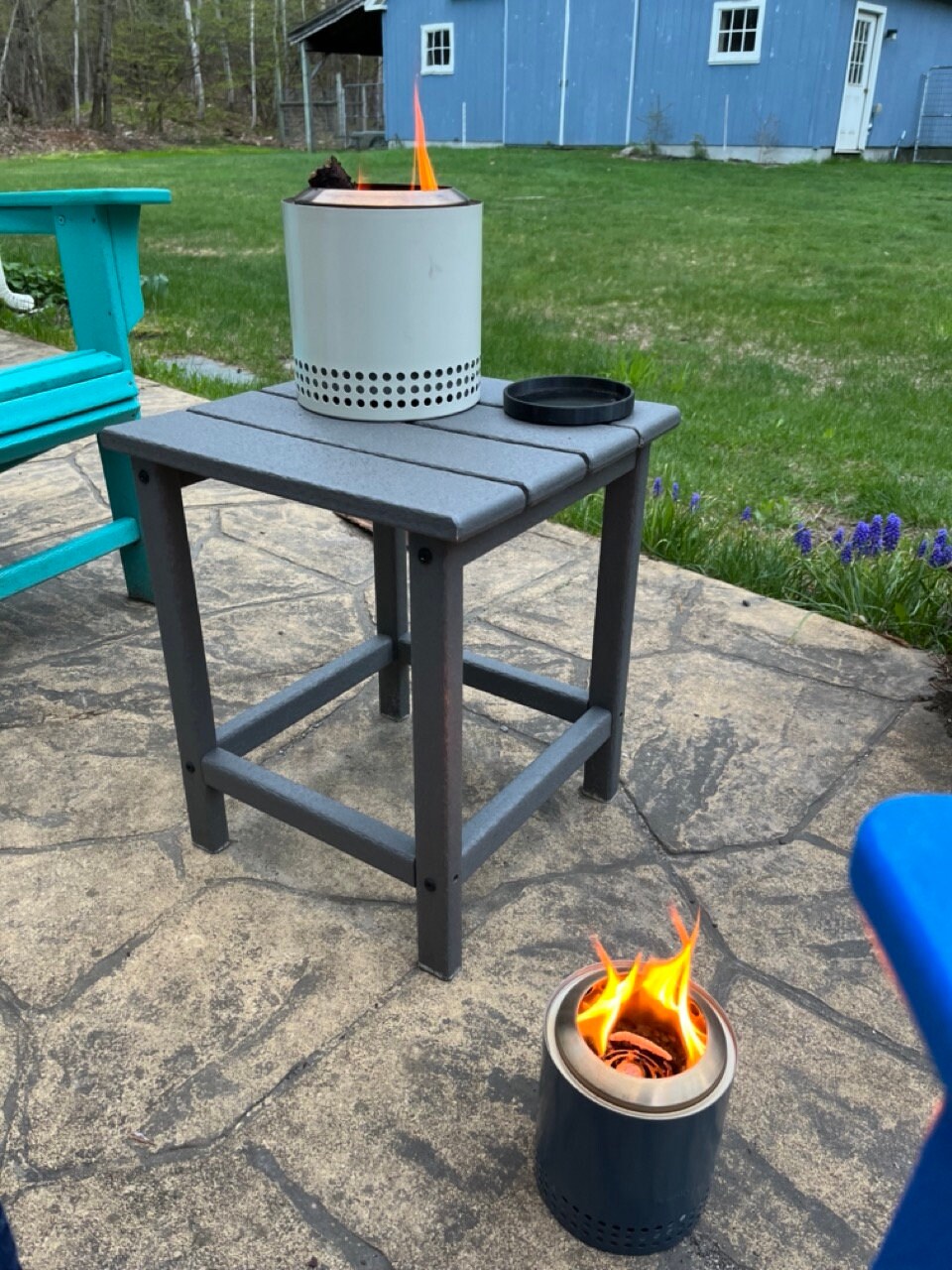 Solo Mesa Table Top Firepit Cover, Solo Mesa XL Table Top Firepit Cover ...