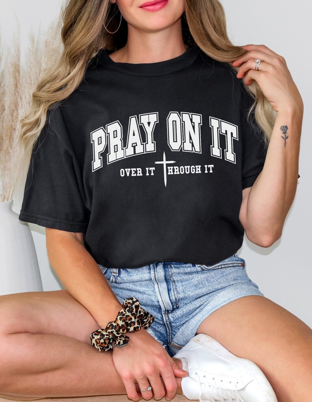 Pray Over It Shirt, Women of the Bible Shirt, Prayer Shirt, Pray ...