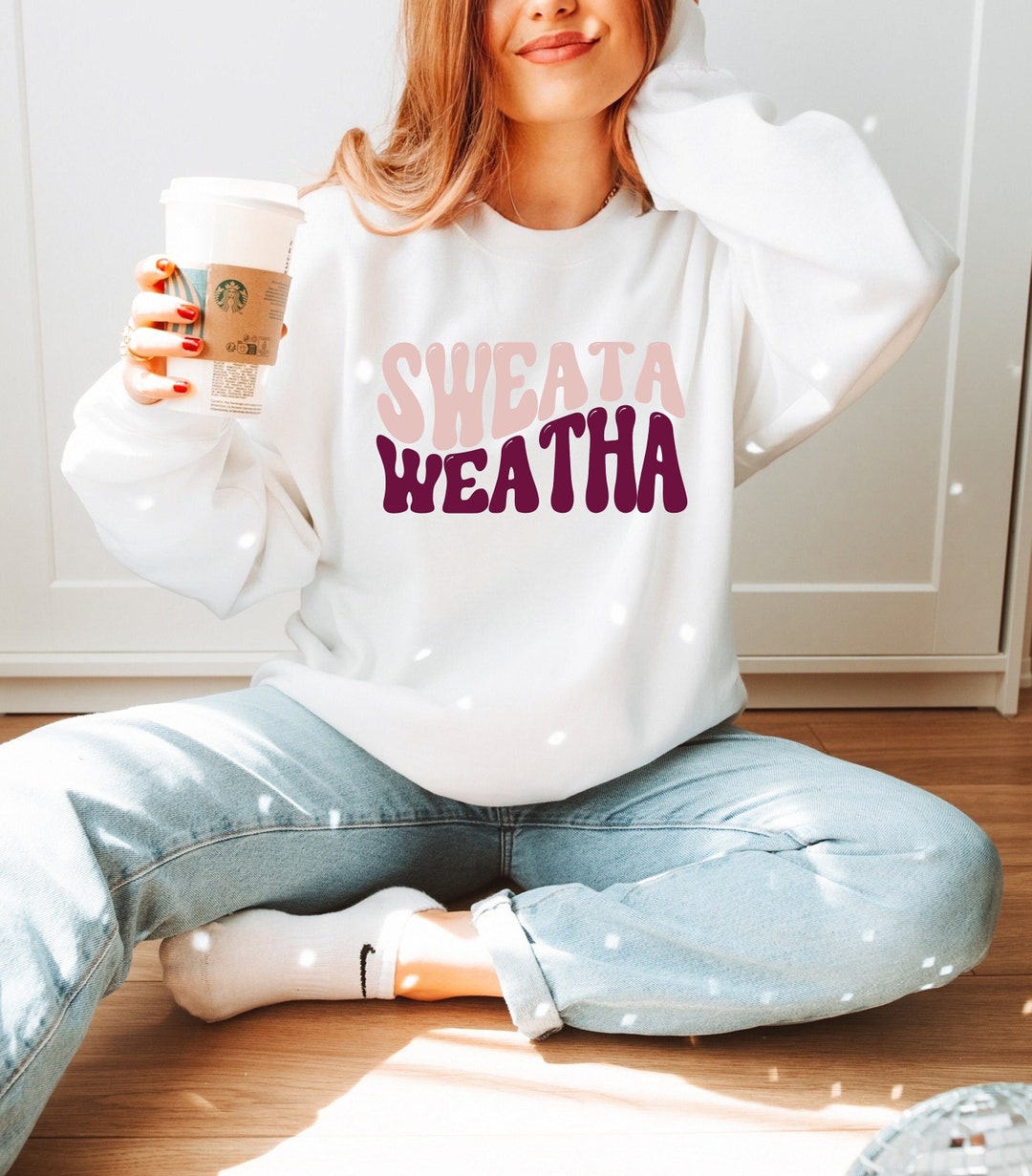 SNL "sweata Weatha" Crewneck Sweatshirt, Sweater Weather Sweatshirt ...