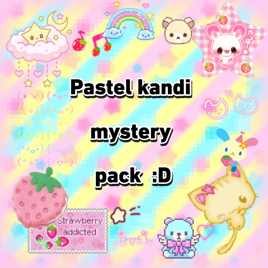 Pastel/kawaii Mystery Kandi Pack :D - Etsy