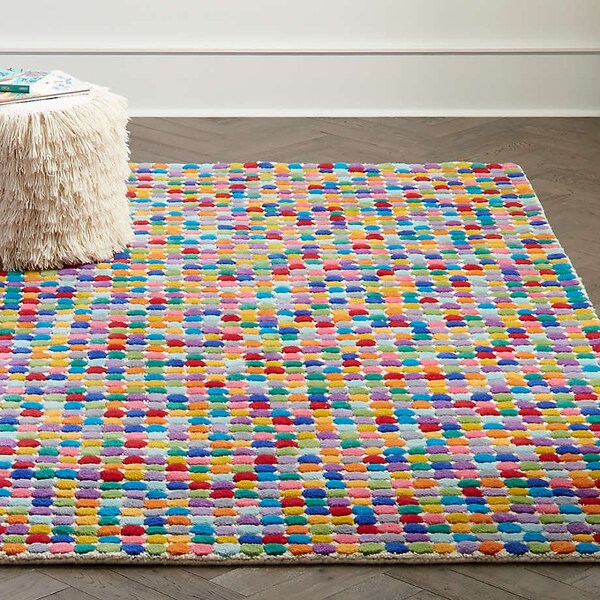 Polka Dot Rug - Etsy