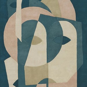 Modern Wool Rug Hand Tufted Modern Rug 5X8 8X10 X9X12 Hand Made Area ...