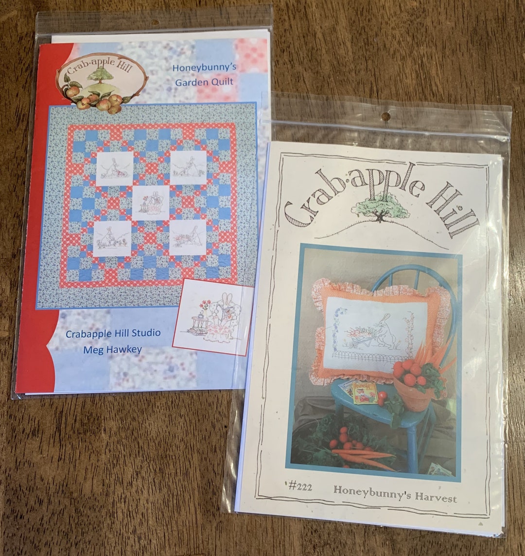 Crabapple Hill Patterns - Honeybunny's Garden and Honeybunny's Harvest ...