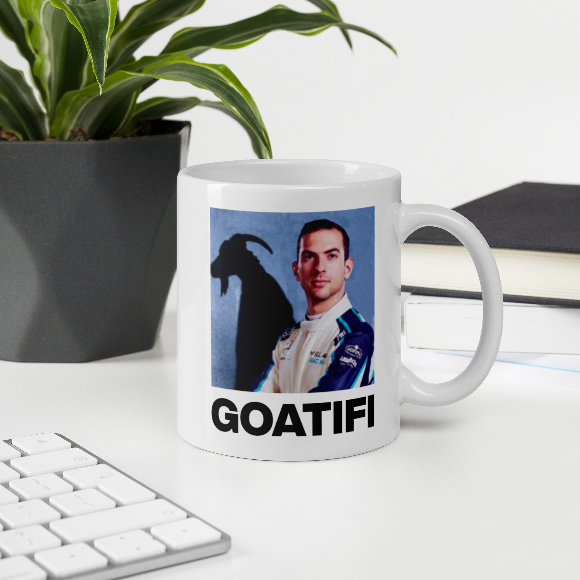 F1 Nicholas Latifi GOATIFI Mug - Etsy