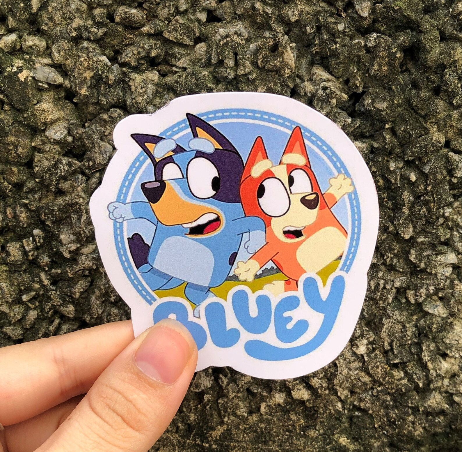 Adesivo bluey vinyl decal Bluey Funny adesivo blu per - Etsy Italia