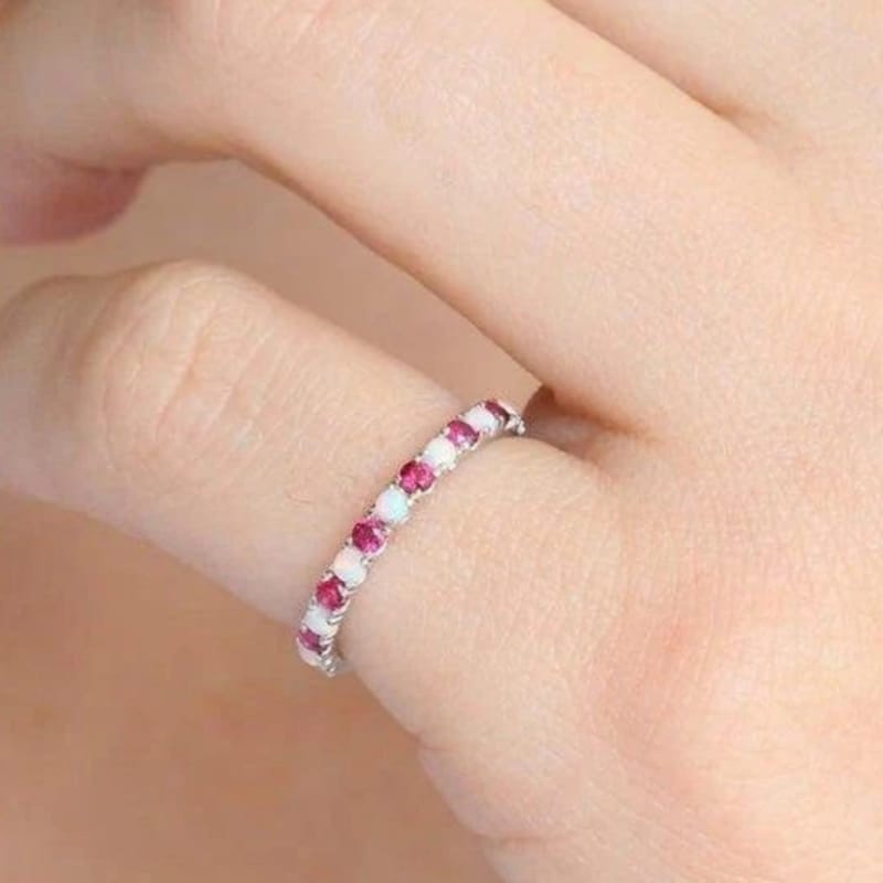 Ruby Wedding Ring - Etsy