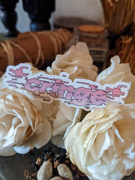 Cringe Sticker Variations - Etsy
