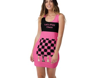 Chess Bodycon Dress - Etsy