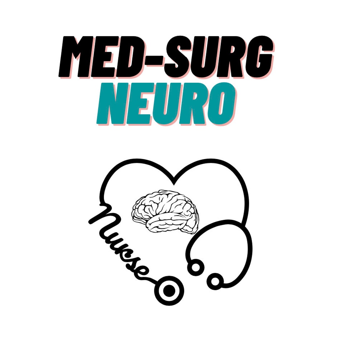 Med-surg Neuro | Nursing Notes | 23 Pages - Etsy