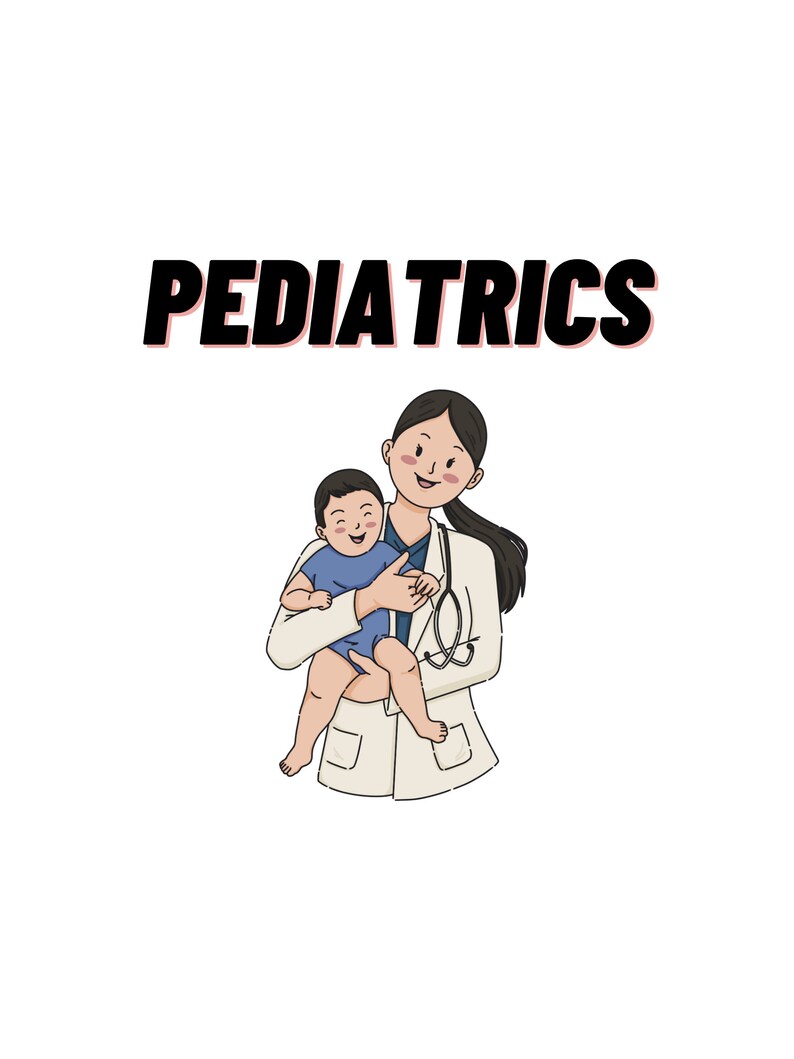 Pediatrics Bundle | Nursing Notes | 30 Pages - Etsy