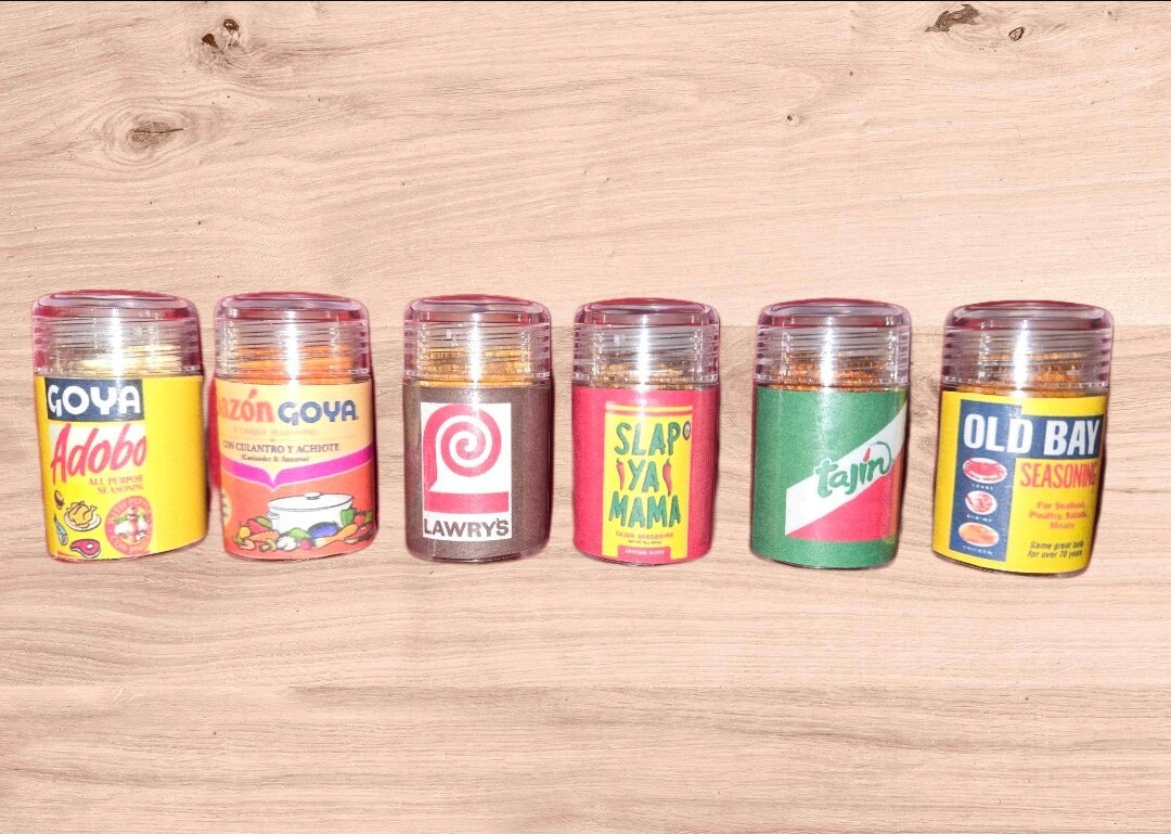 Mini Adobo Keychain, Sazon, Tajin, Old Bay and Other Seasonings and ...