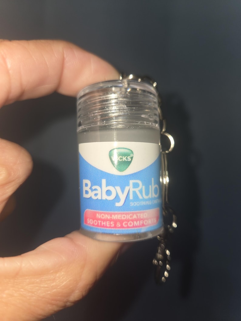 Mini Vicks Vaporub Keychain - Etsy