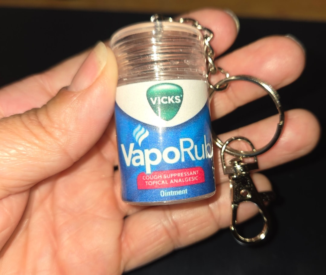 Mini Vicks Vaporub Keychain - Etsy