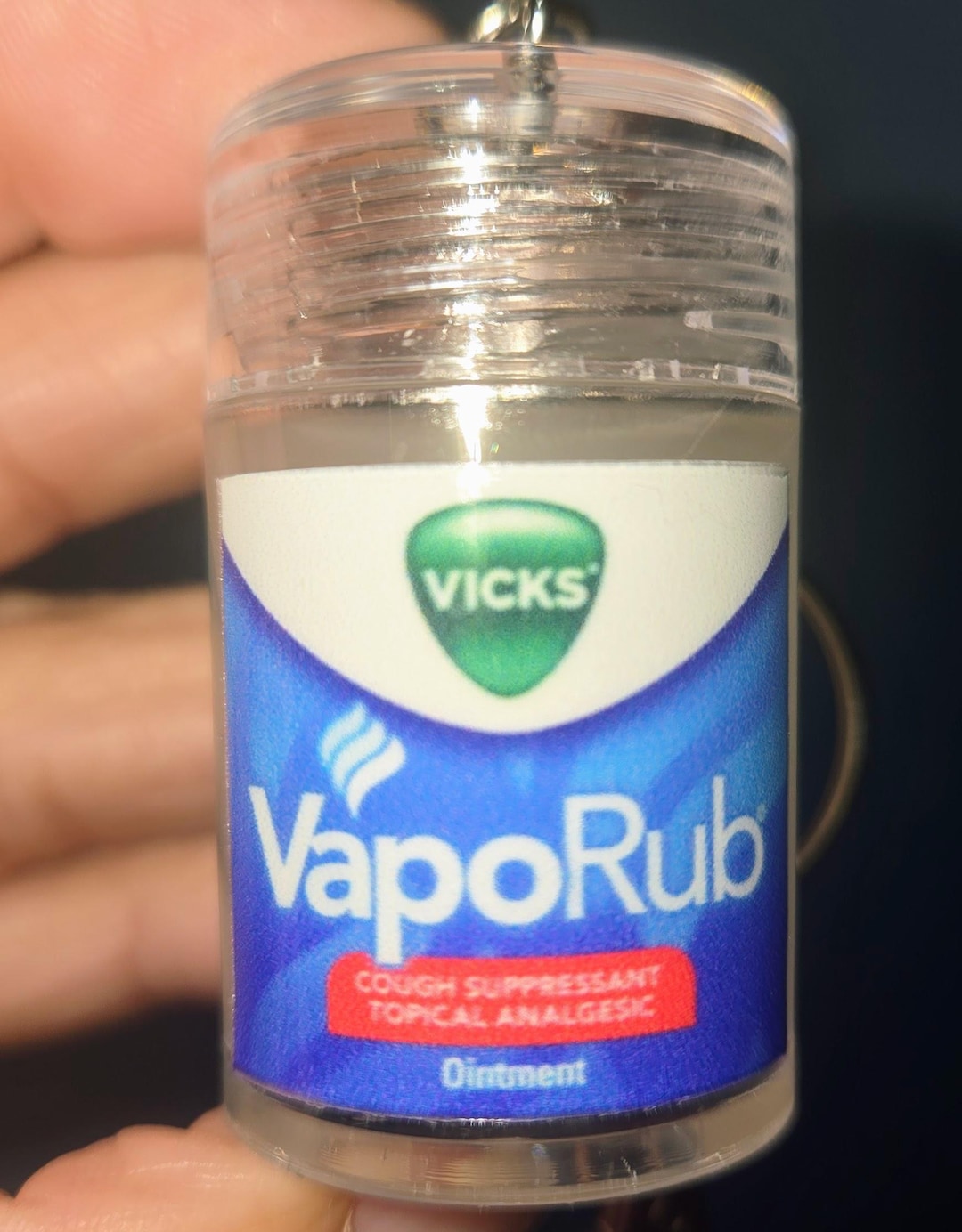 Mini Vicks Vaporub Keychain - Etsy