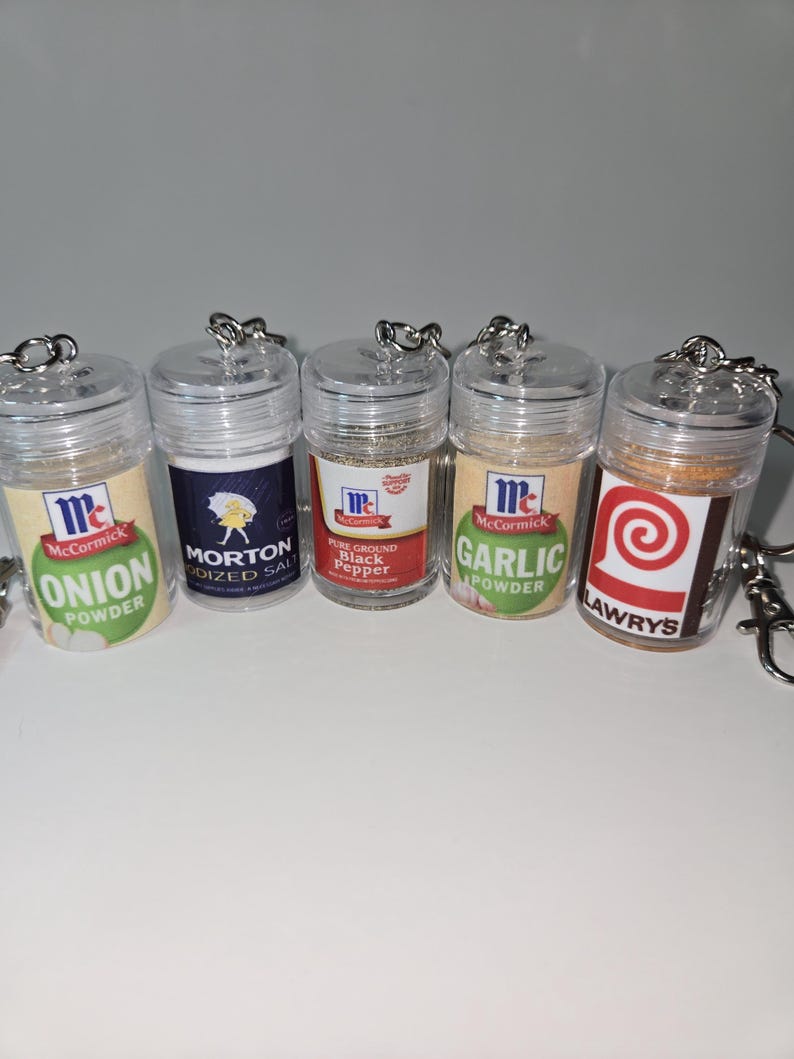 Seasoning Keychain Basic Bundle - Etsy