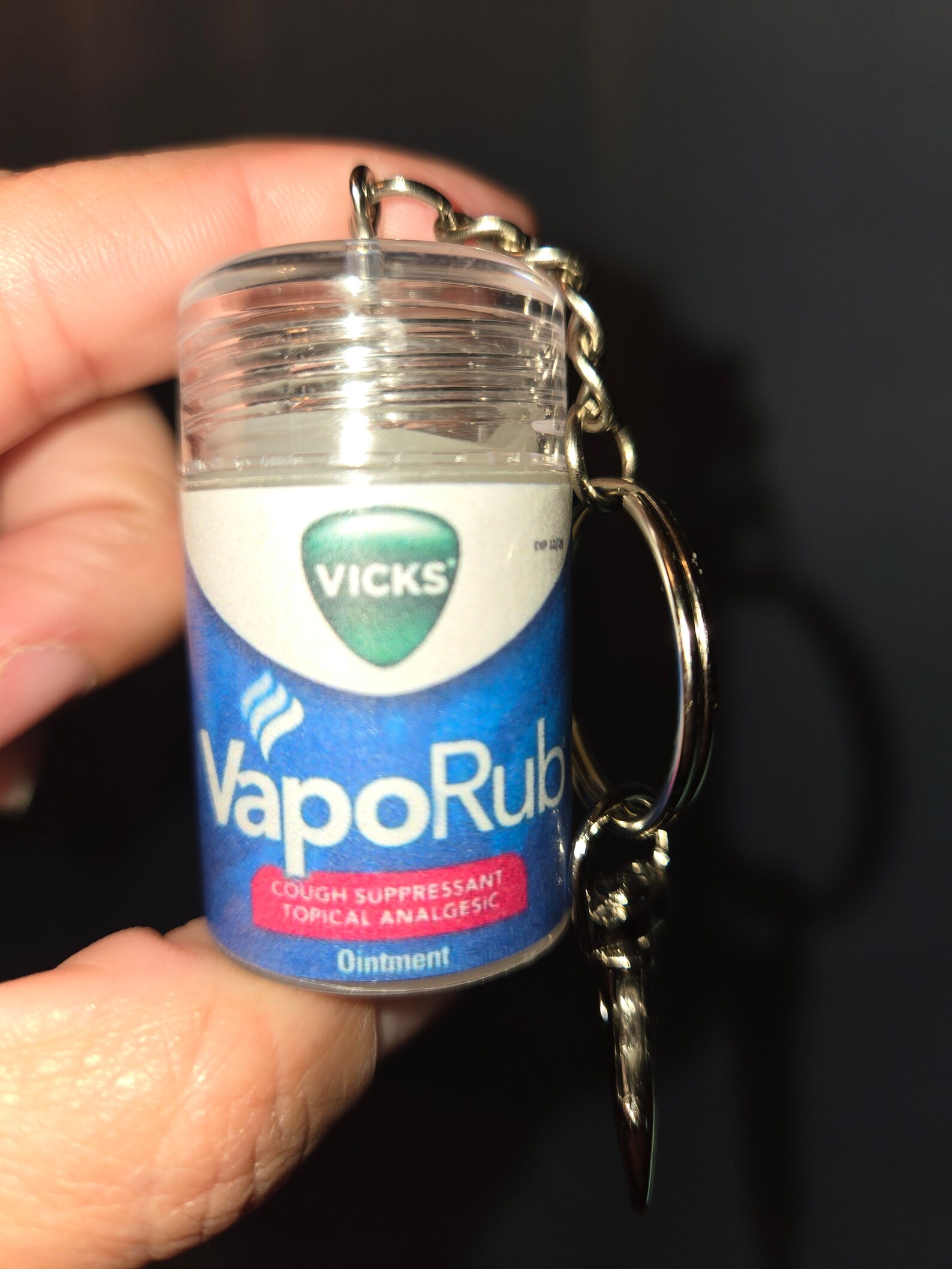 Mini Vicks Vaporub Keychain - Etsy