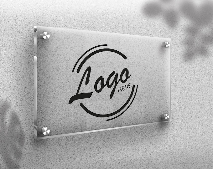 Custom Acrylic Sign / Painted Acrylic Signs / Painted Acrylic Wedding ...