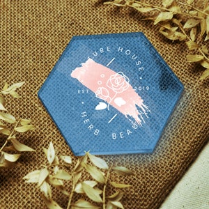 Personalized Logo Acrylic Coaster Set, Custom Acrylic Business Coasters ...