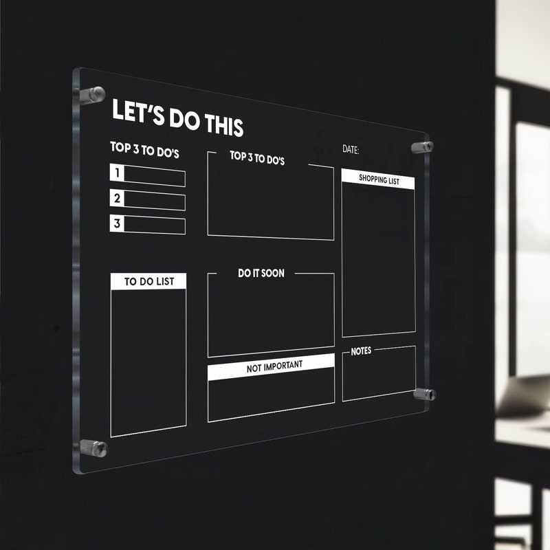 To Do List Board - Etsy