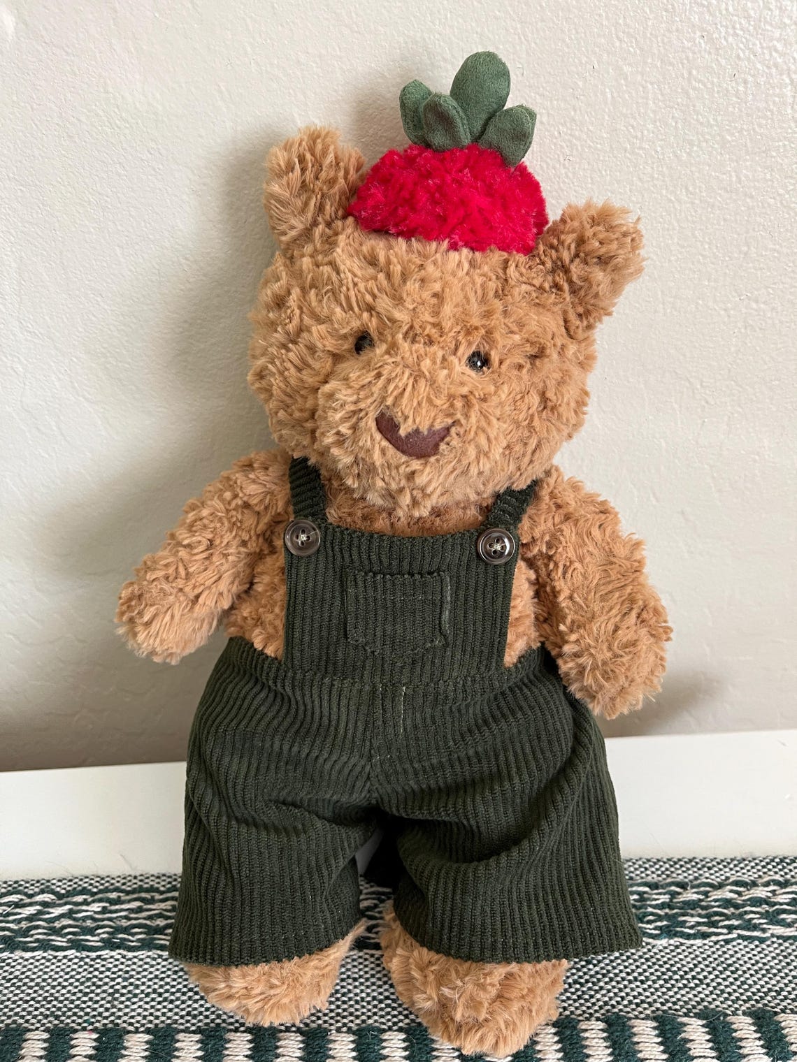 Bartholomew Overalls PDF Pattern for Jellycat Medium Sized Bartholomew ...