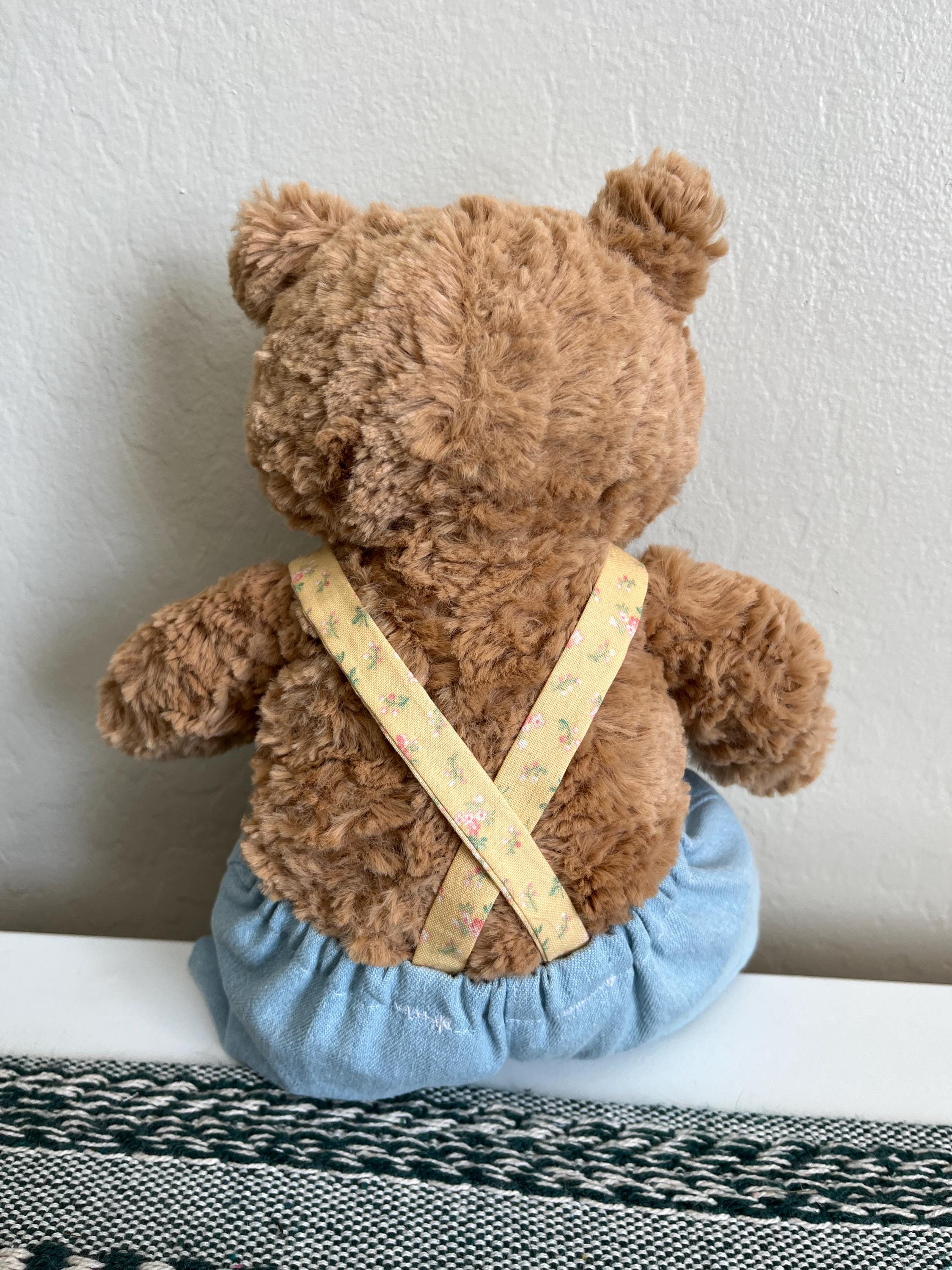 Bartholomew Overalls PDF Pattern for Jellycat Medium Sized Bartholomew ...