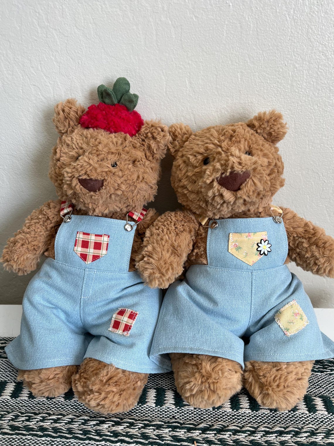Bartholomew Overalls PDF Pattern for Jellycat Medium Sized Bartholomew ...