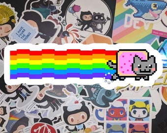 Nyan Cat Sticker - Etsy