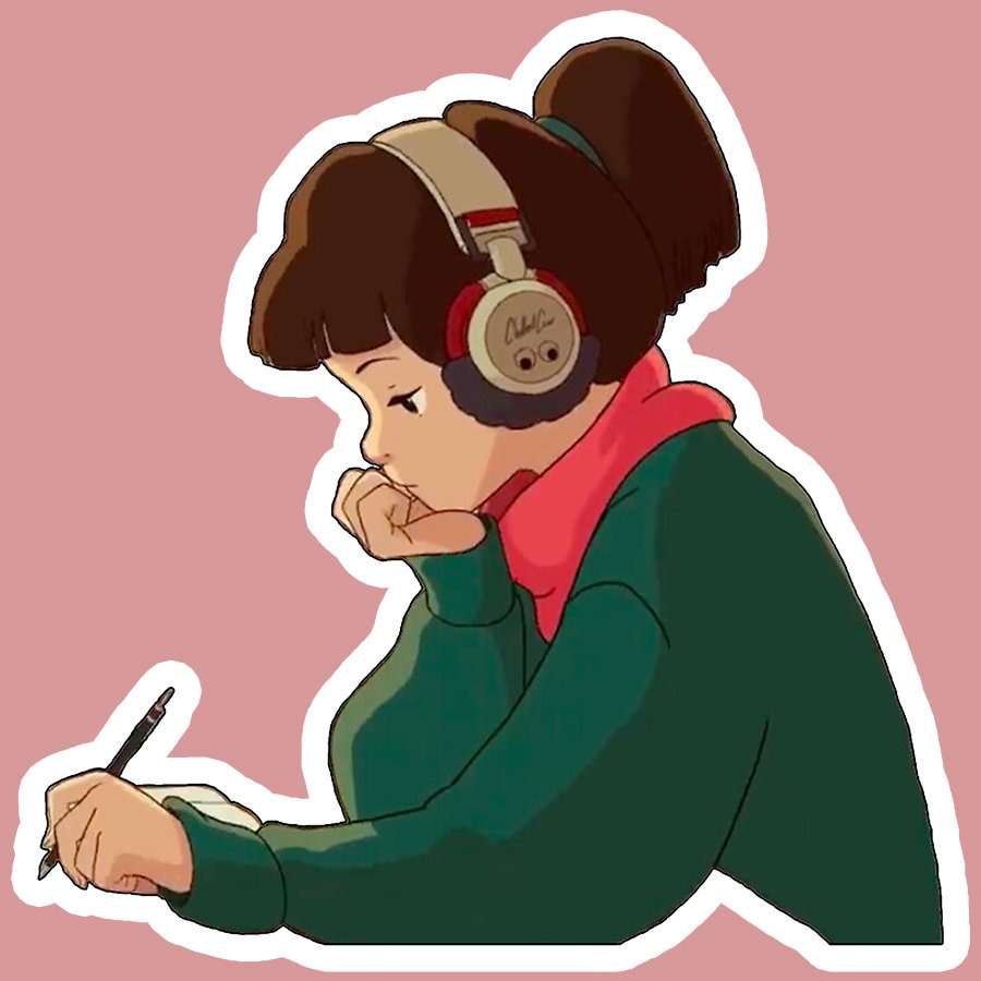 Lofi Girl Sticker - Etsy