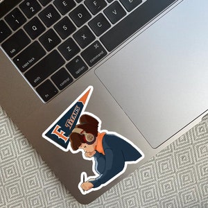 CSUF Lofi Girl Sticker - Etsy