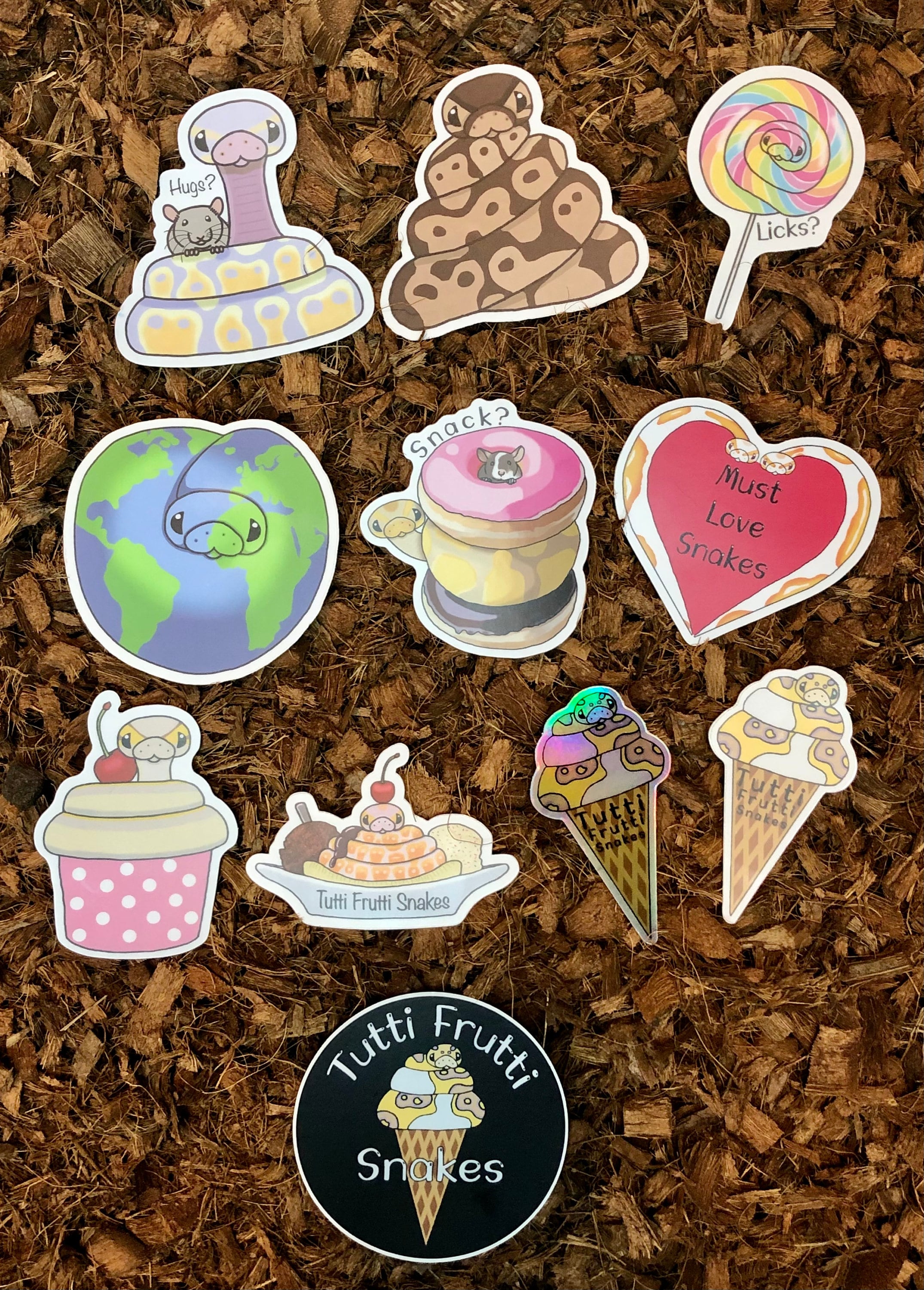 Ball Python Poop Emoji Sticker Cute Snake Stickers - Etsy