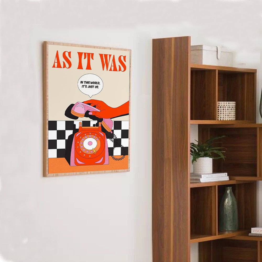 As It Was Print, As It Was Lyrics Poster sold by Thien | SKU 221289 ...