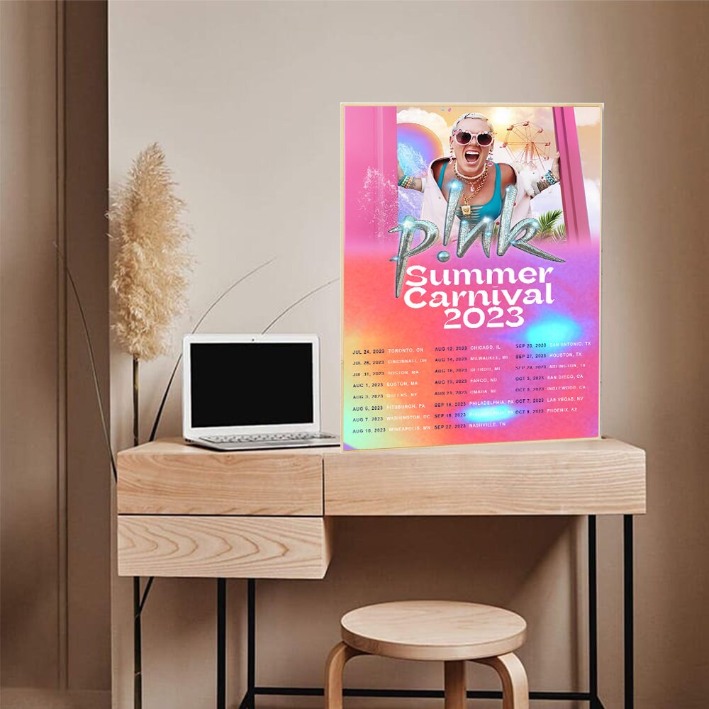 Trendy Pink America Tour 2023 Designs 2023 | Shop On Printerval