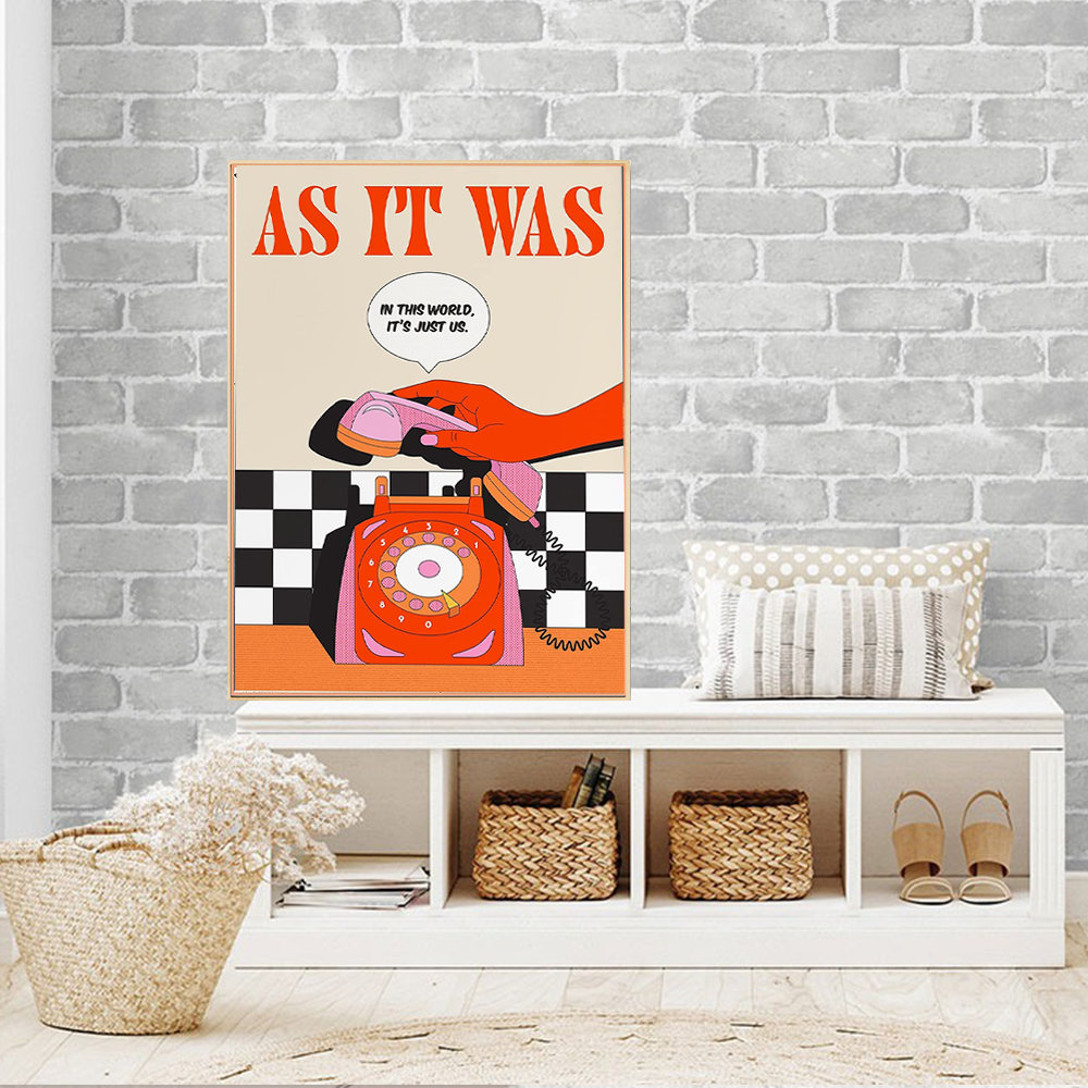 As It Was Print, As It Was Lyrics Poster sold by Thien | SKU 221289 ...